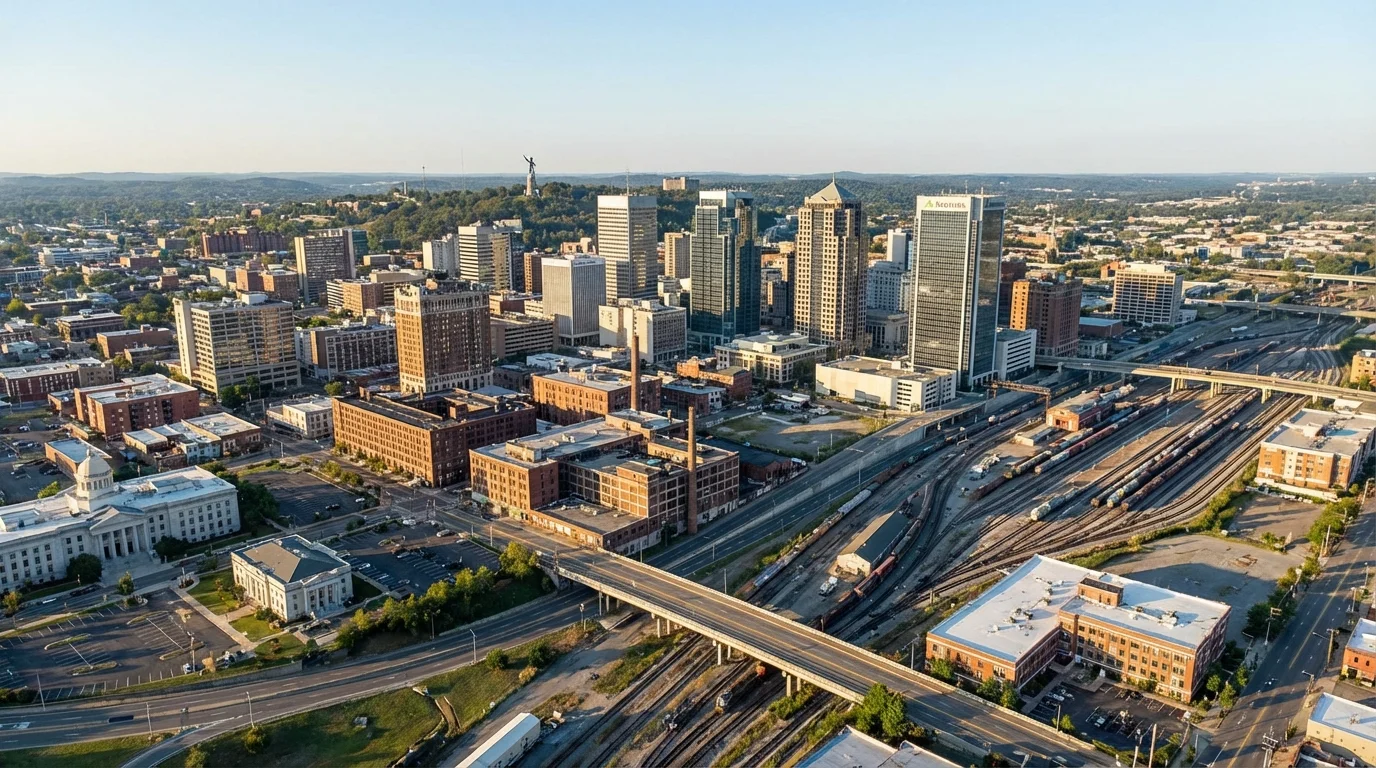 Transporte de Carga de Birmingham a Burlington | Control Terrestre
