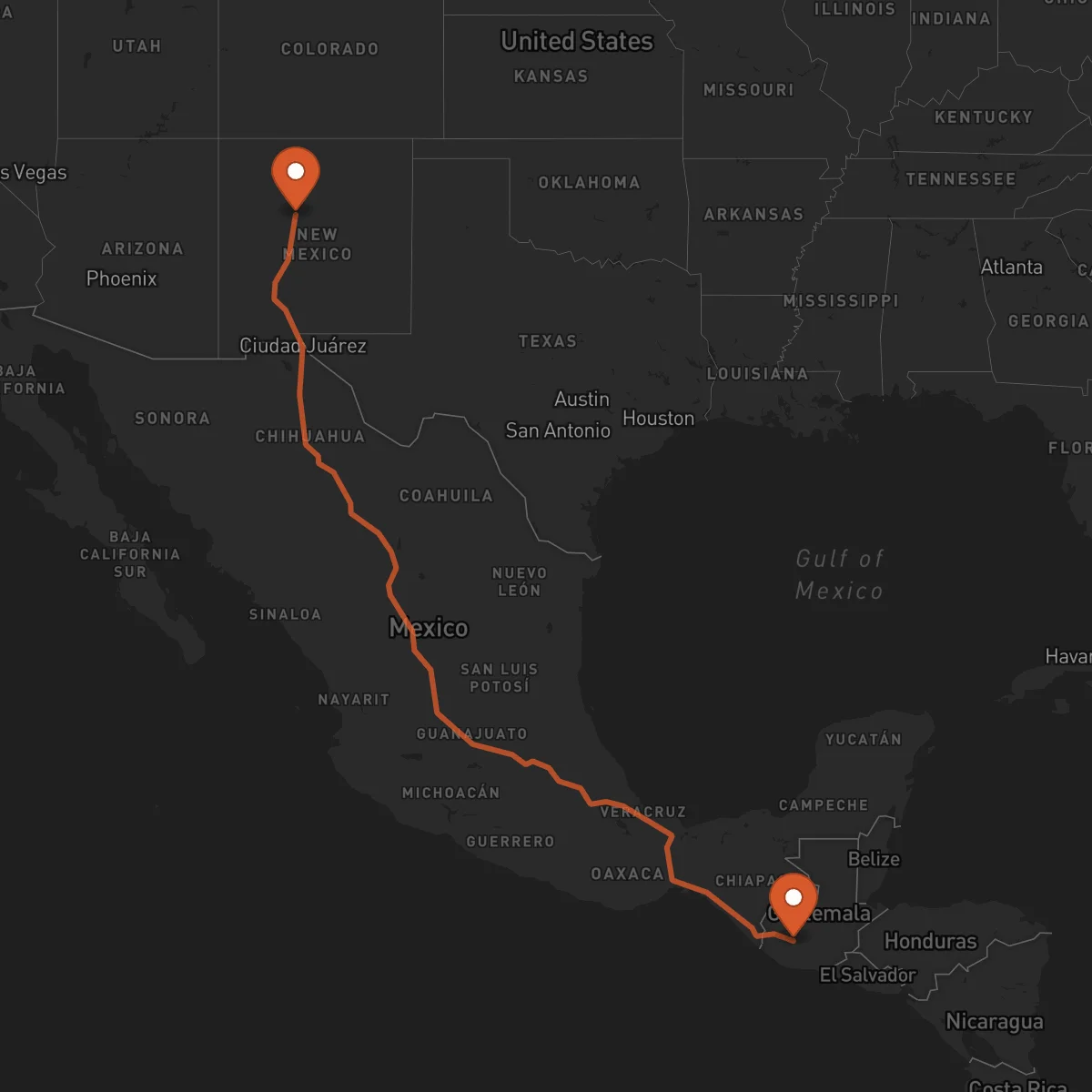 FTL Freight Transport Albuquerque to Sololá | Control Terrestre