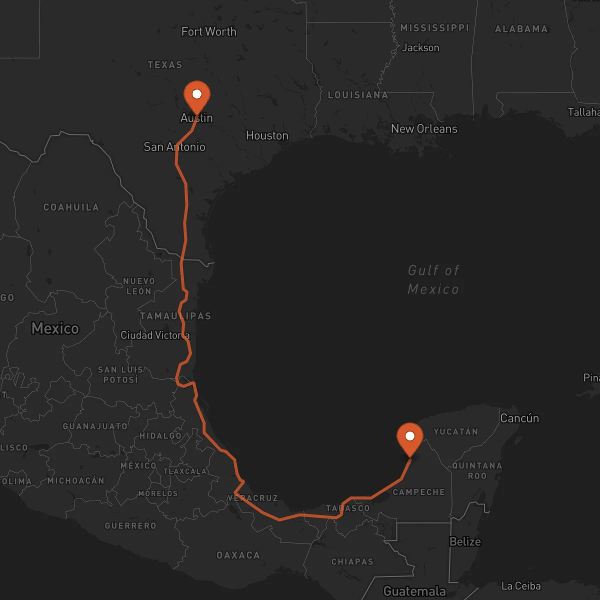 FTL Freight Transport Campeche to Austin | Control Terrestre