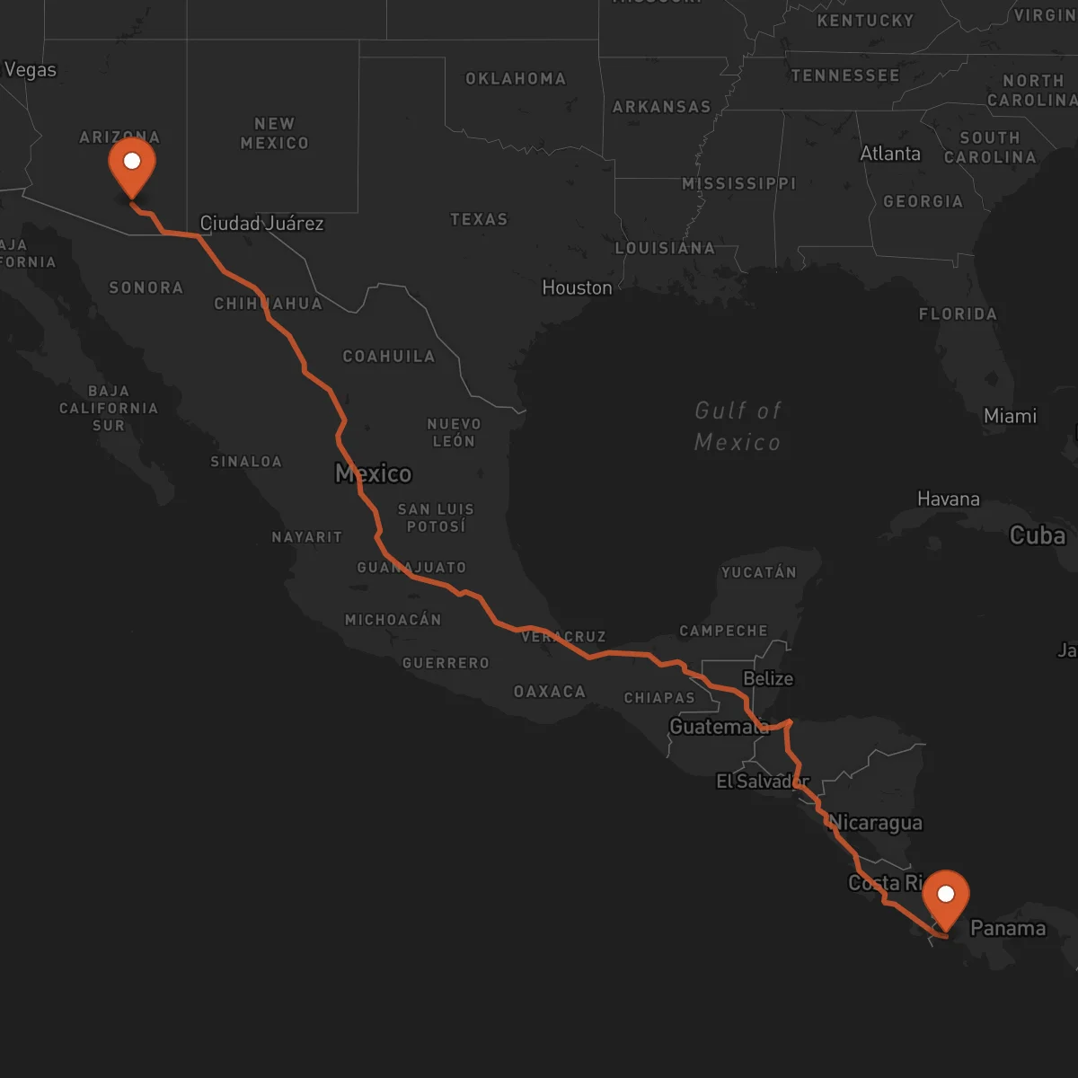 Freight Transport from David to Tucson | Control Terrestre