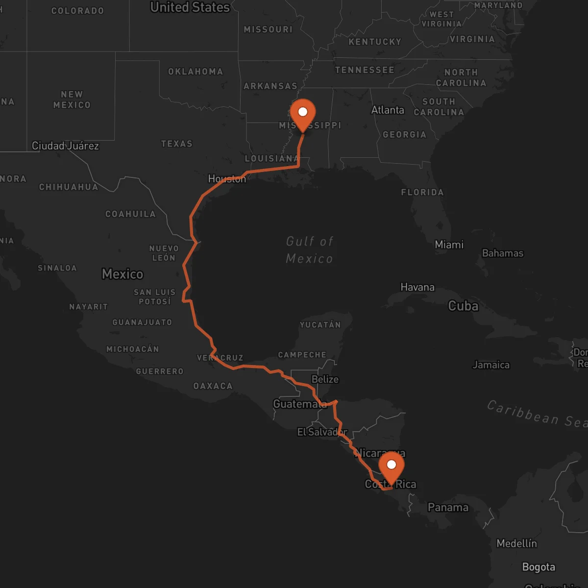 Freight Transport from Heredia to Jackson | Control Terrestre